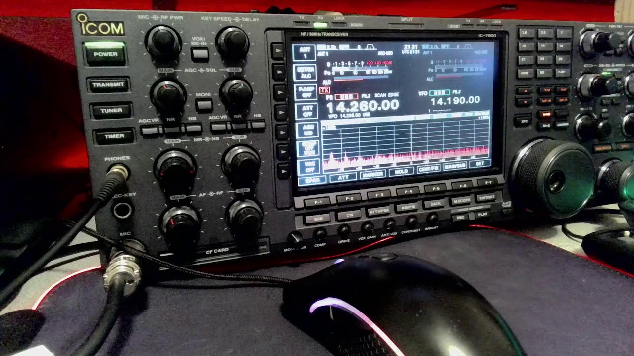 Ham Radio live on the Icom Live from Miami, Fl. - YouTube