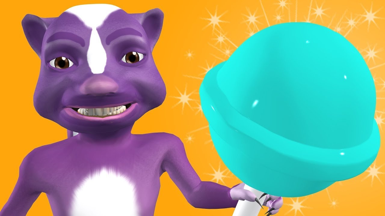 Skunks Hop Lollipop - Finger Family - YouTube