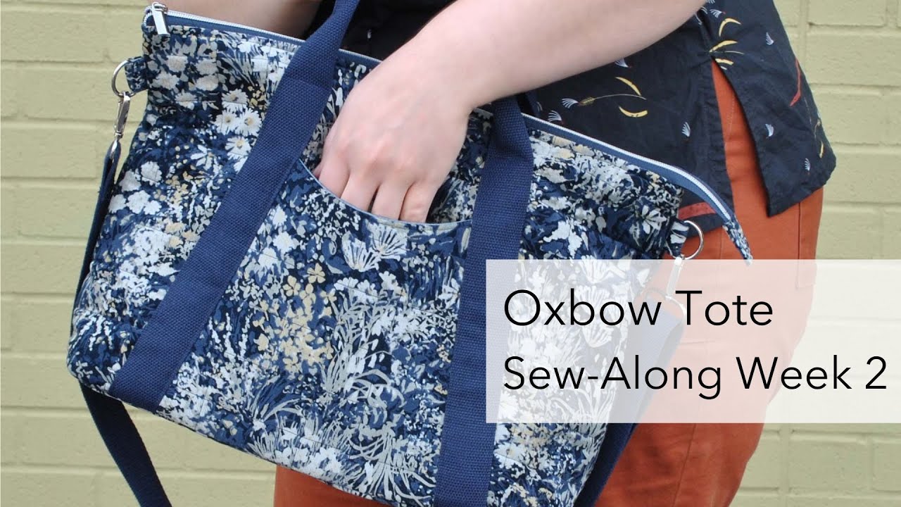 Oxbow Tote Sew-Along Week 2 - YouTube