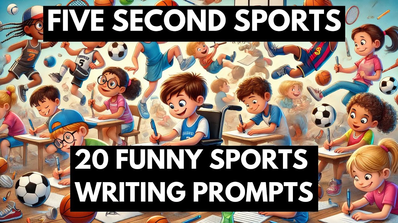 Sports Writing Prompts - Baseball Football Basketball Soccer Writing ...