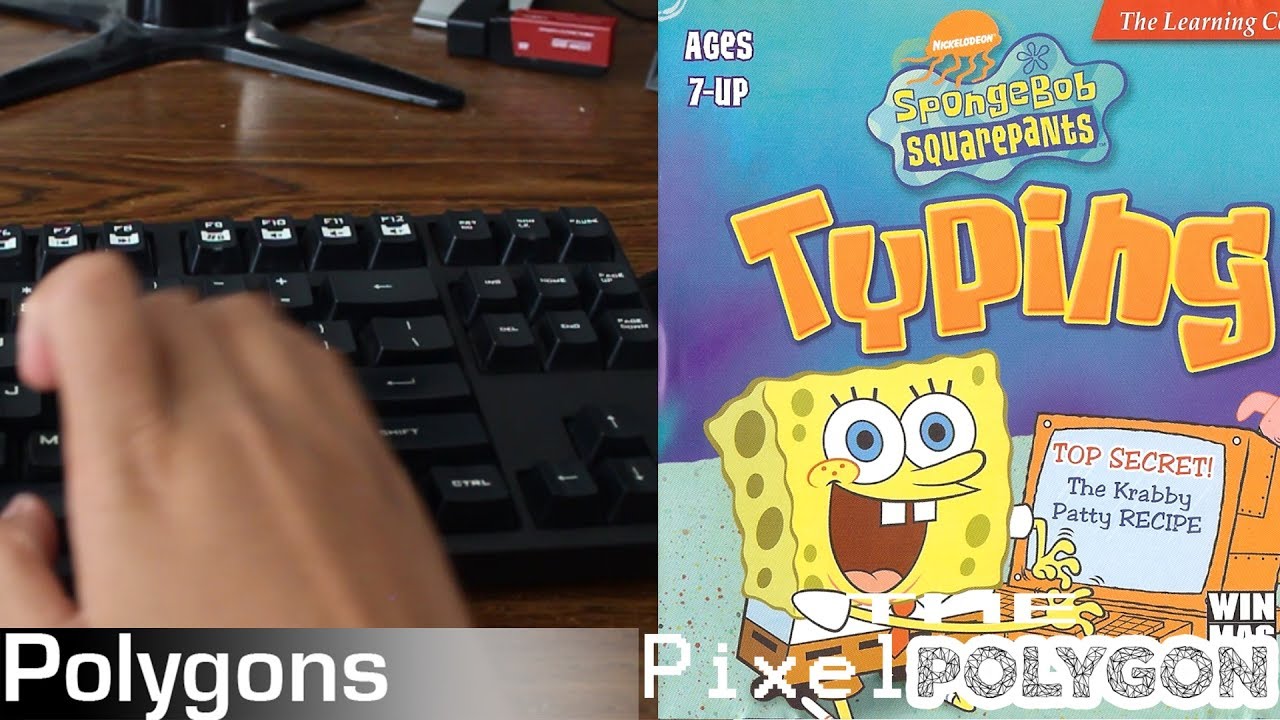 SpongeBob SquarePants Typing - YouTube