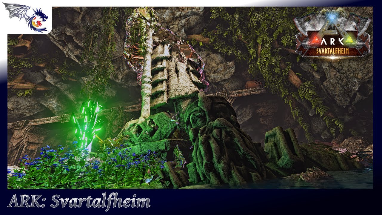 Into The Underground Mines On Svartalfheim [Svartalfheim] ARK: Survival ...