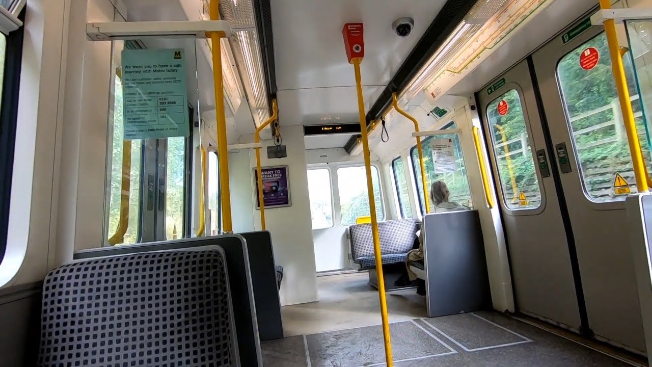 Tyne & Wear Metro Ride - Millfield to St Peter's | 30/08/23 - YouTube