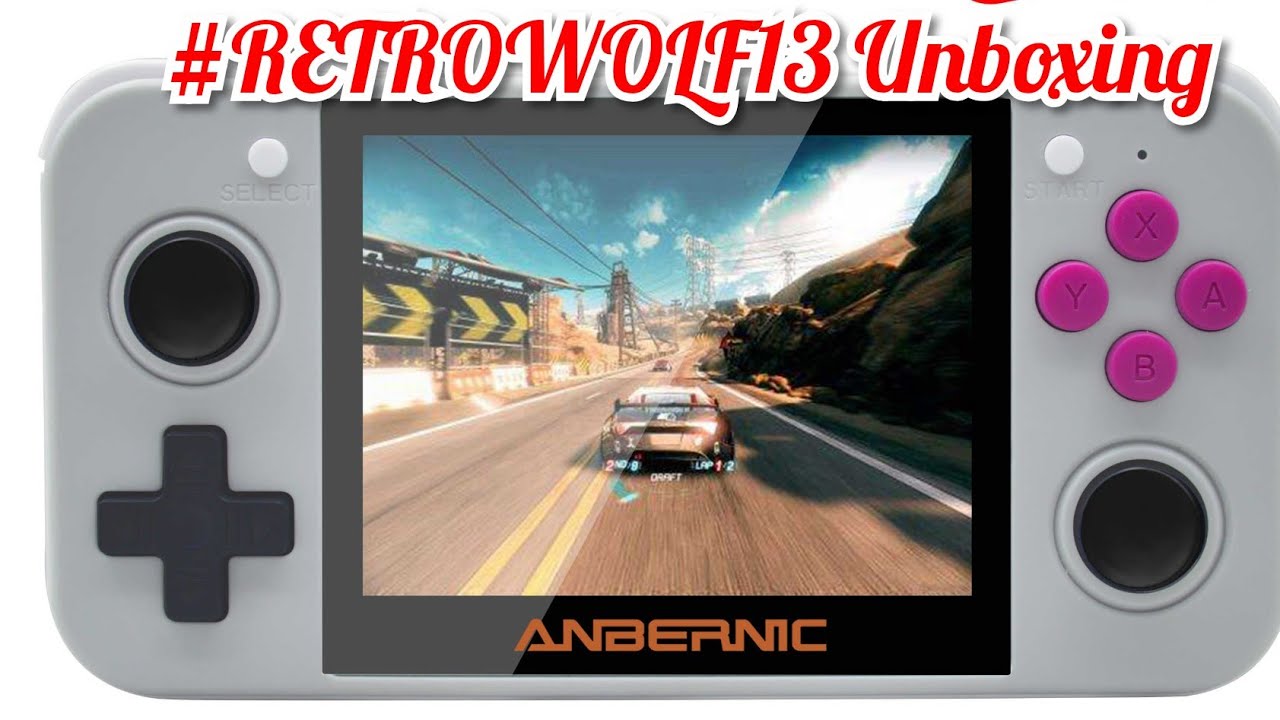 RG350 - RETRO GAME 350 Unboxing/Overview - YouTube