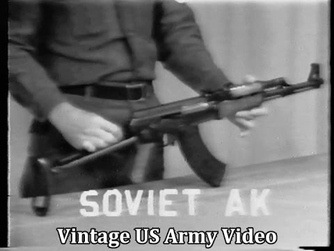 AK-47 Assault Rifle Training Guide || Vintage US Army Video