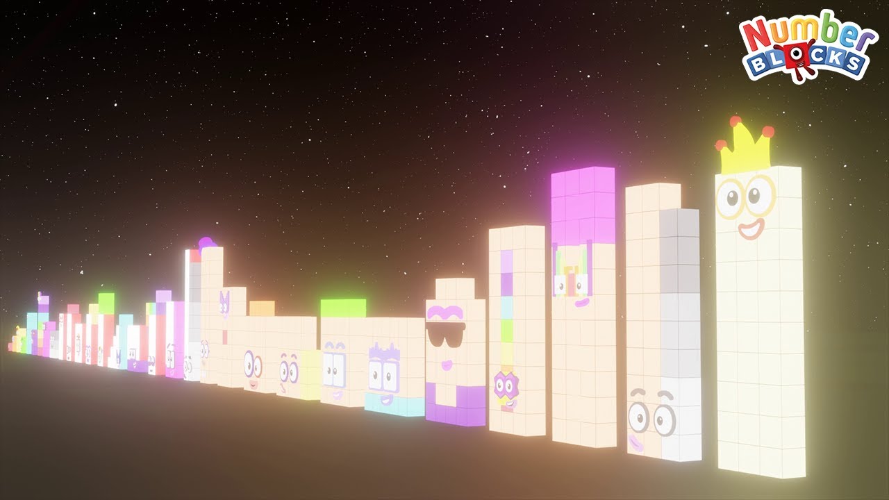 LOOKING FOR NUMBERBLOCKS 1-30 GLOW IN THE DARK NUMBER PATTERN - YouTube