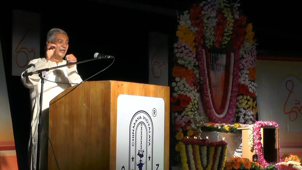Seshadri 's talk about Swamy Chinmayananda _2 - YouTube