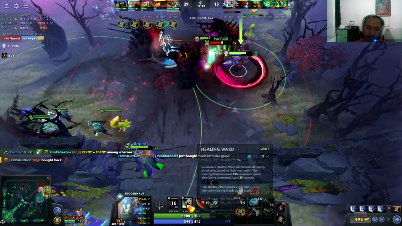 JUGGERNAUT LAGI!! (Highlight Gameplay) Perjalanan Archonku Dota 2 ...
