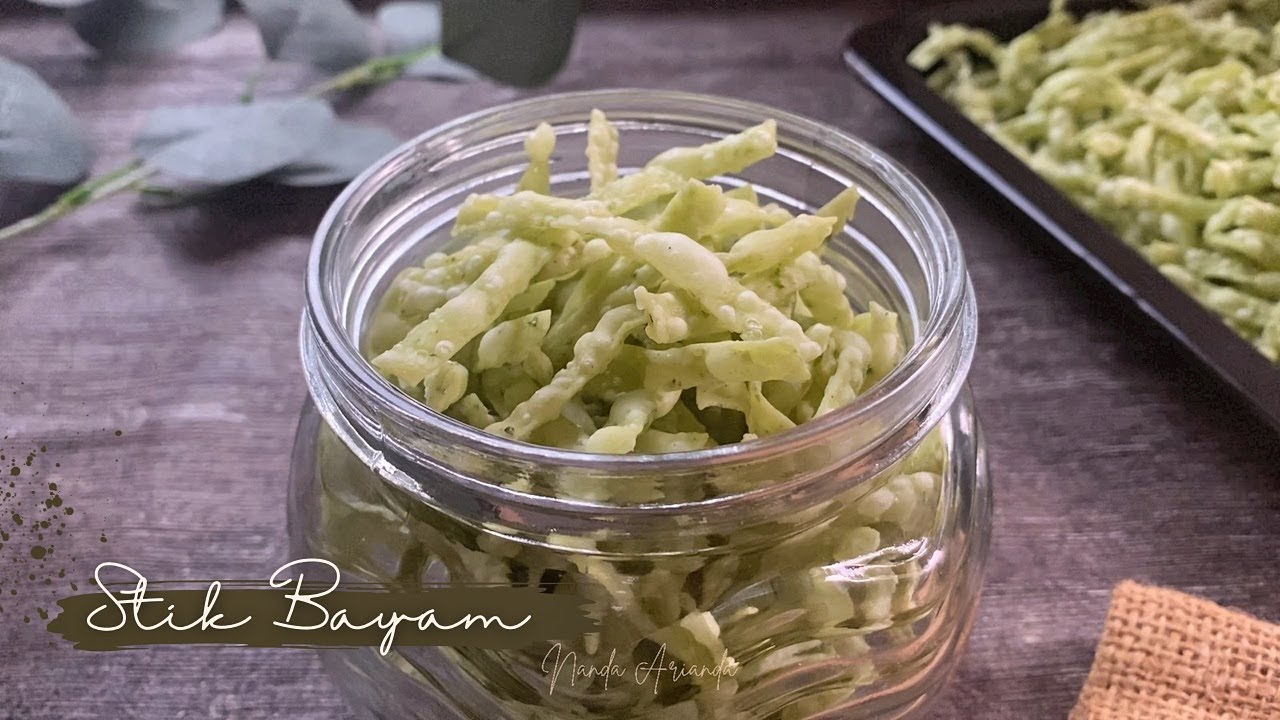 Resep Stik Bayam Renyah Tanpa Telur Camilan Gurih Enak Sehat Untuk ...