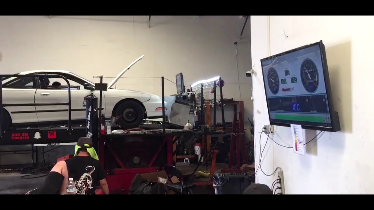 Gt35r Stock GSR Motor makes 454whp! - YouTube