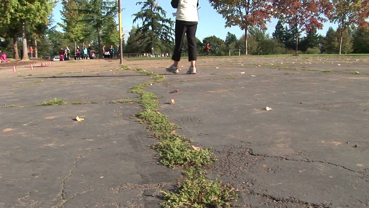 Stephenson Elementary Playground Resurface Project - YouTube