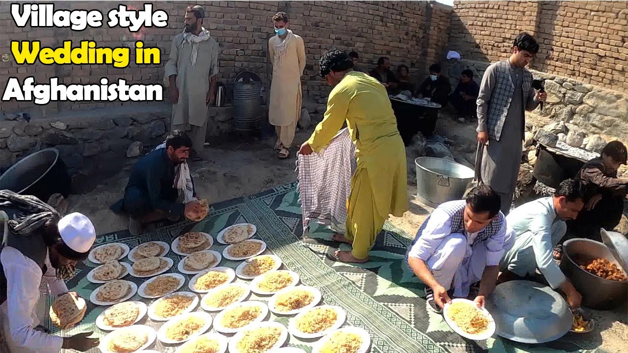 Village wedding in Afghanistan| Shadi ka Katwa | Walima food | Rural ...