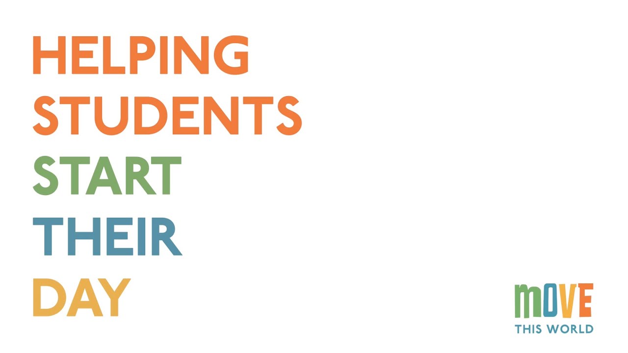 Move This World: Helping Students Start Their Day - YouTube