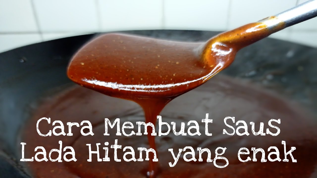 Cara membuat saus Lada hitam yang enak | rasanya ga kalah sama saus di ...