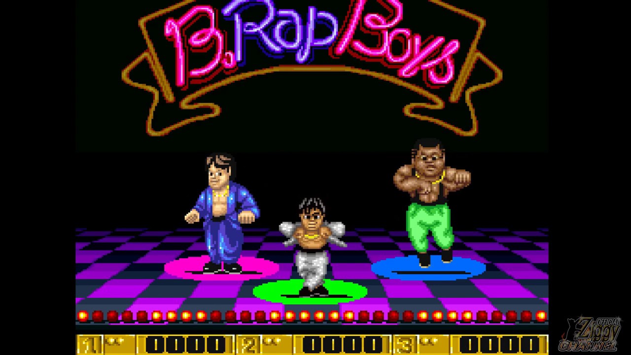 Arcade Classic B Rap Boys Longplay (3 player mode) 1080p - YouTube
