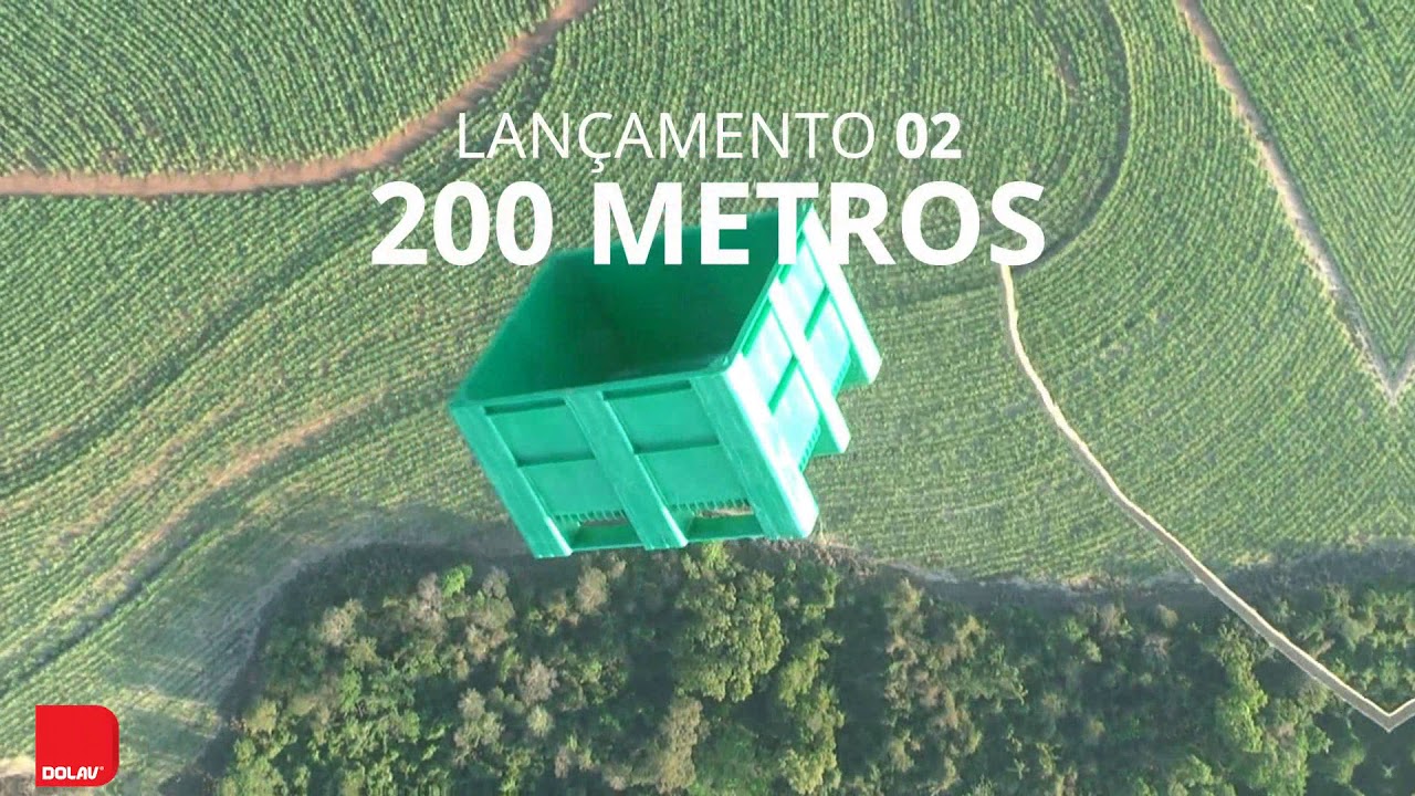 Drop Test Box Pallet -200m - YouTube