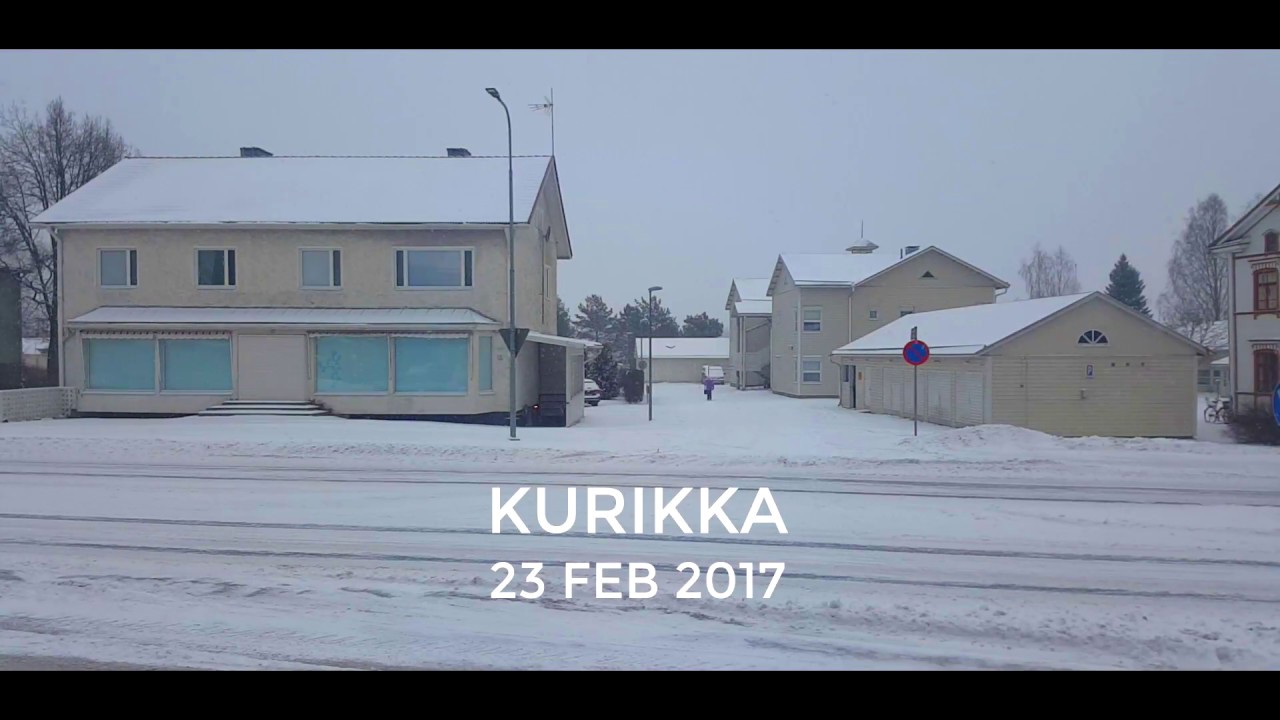 Snow fall. Kurikka, Finland. - YouTube
