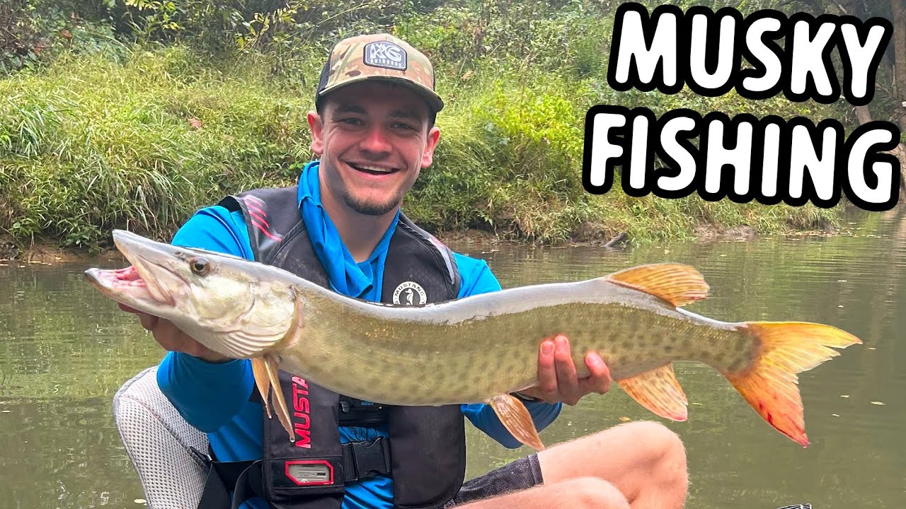 Cartoon Musky Fish MuskieFIRST | Musky Painting On My Garage Wall