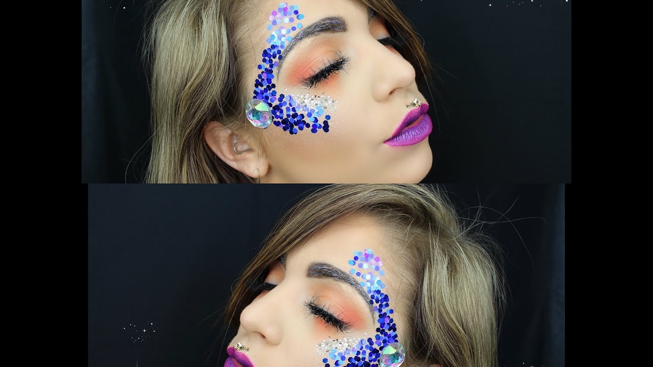 Festival Makeup Tutorial - YouTube