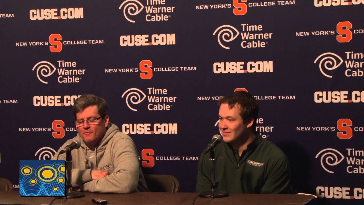 Ameen - Binghamton Men's LAX Post-Game Press Conf.: Head Coach Scott ...