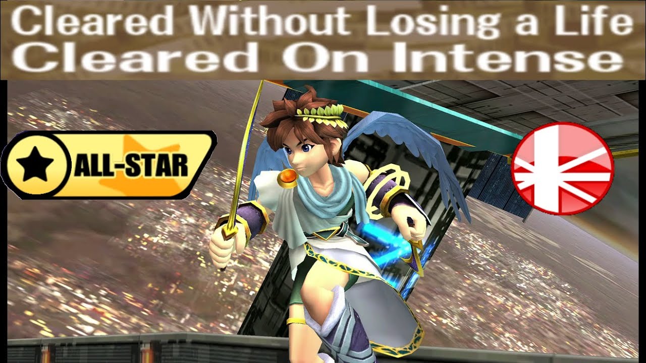 Super Smash Bros. Brawl: All-Star Mode on Intense with Pit - YouTube