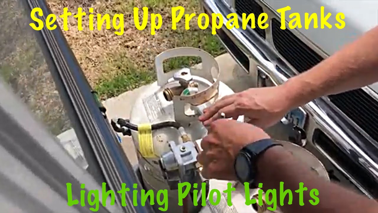 DIY - RV - Tiny Home Propane Tank Installation - YouTube
