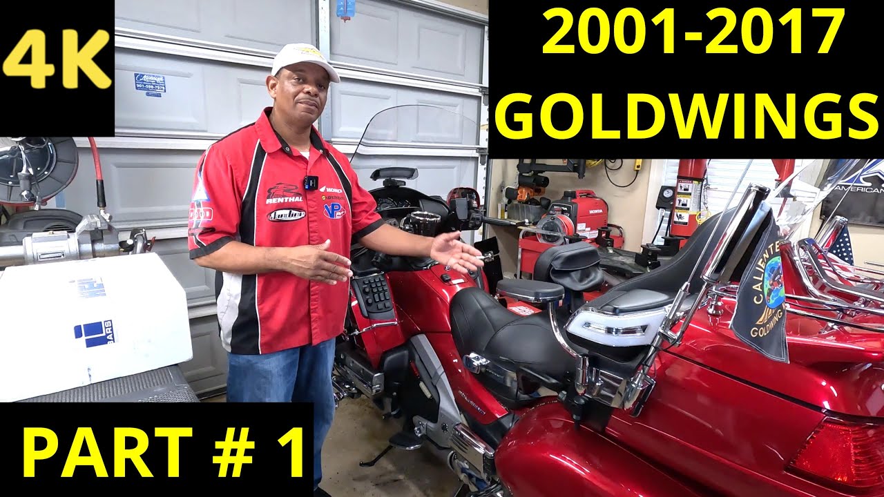Helibars Installation pt 1. 2001-2017 Honda Goldwings - YouTube
