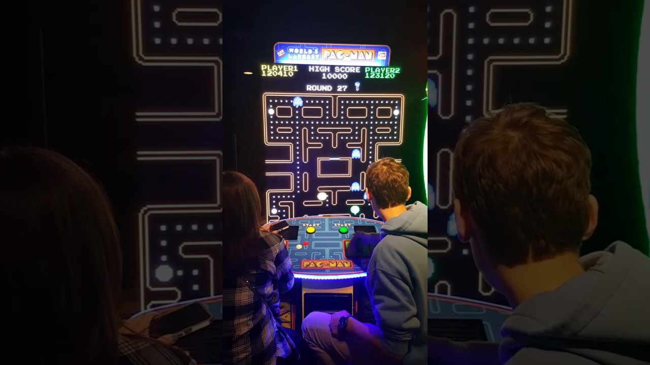 Ms PacMan Level 257 - YouTube