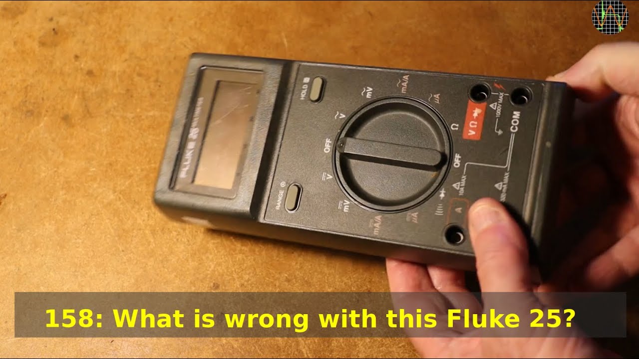 158 - What is wrong with this Fluke 25? - YouTube