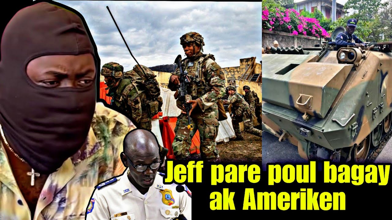 Jeff Kanaran pare poul MOURI, Li pap kouri pou Ameriken, lap tann yo ...