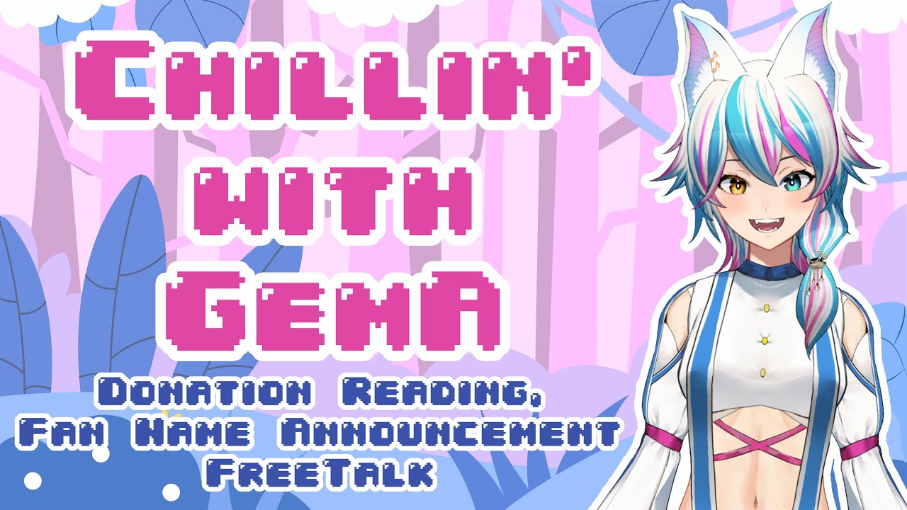 【CHILLIN' WITH GEMA】Yuk nongki sama Gema ☾Vtuber Indonesia☽ - YouTube