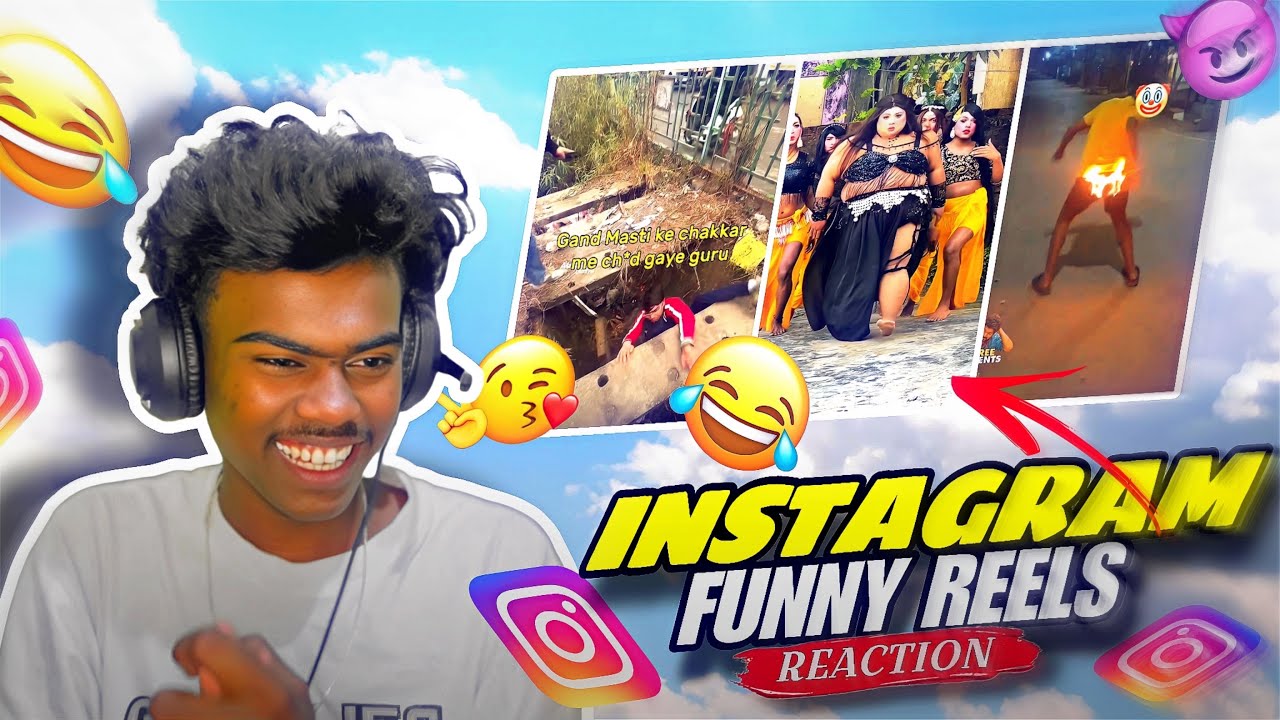 INSTAGRAM FUNNY REELS REACTION 🤣 - YouTube