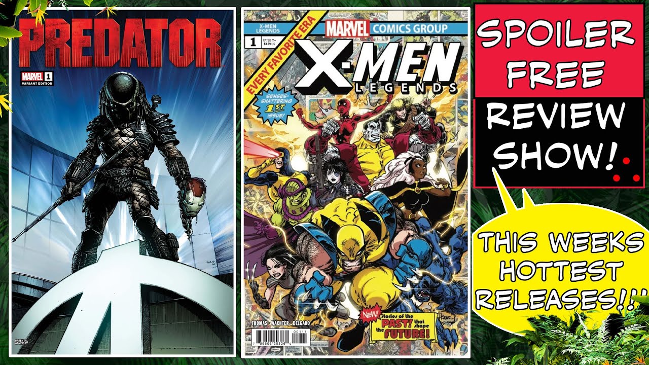 Before Release Weekly Comics Review 1st Apps 1st Issues - Predator, X ...
