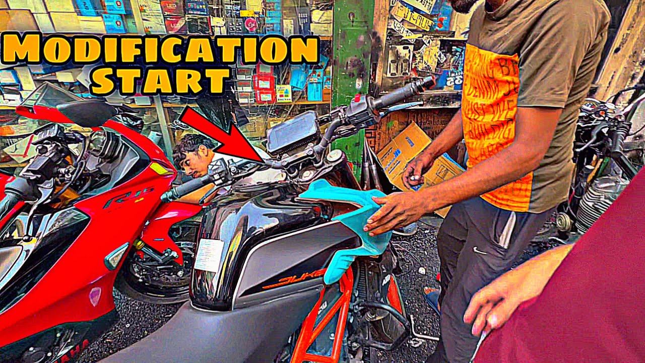 APNI DUKE 390 MODIFICATION KA LIYA DA DIYE 😍|| X3 KIT INSTALLED 🥵 ...