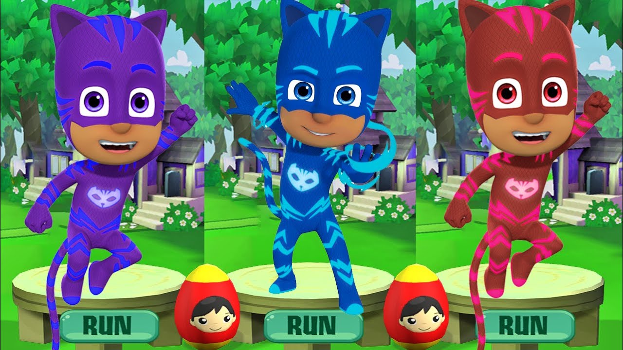 Tag whit PjMasks CatBoy vs Red CatBoy vs Purple CatBoy Gameplay - YouTube