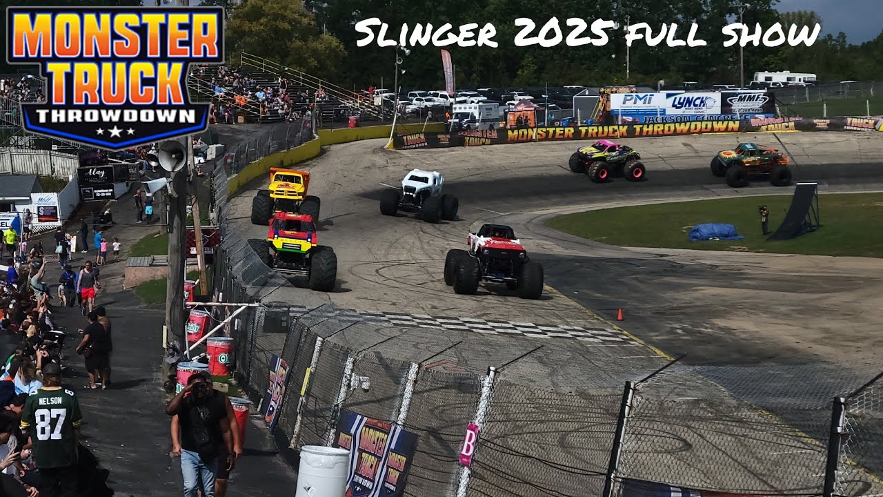Monster Truck Throwdown Slinger 2025 Full show - YouTube