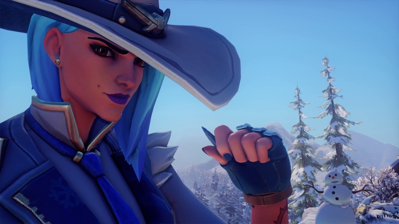 Ashe Winter Skin Demo (Epic)(PS4) - YouTube