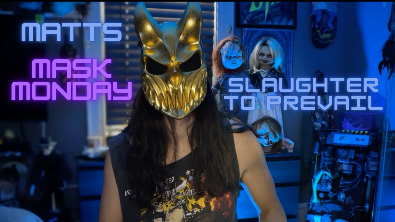 Matt's Mask Mondays: Alex Terrible (Slaughter to Prevail) Mask - YouTube