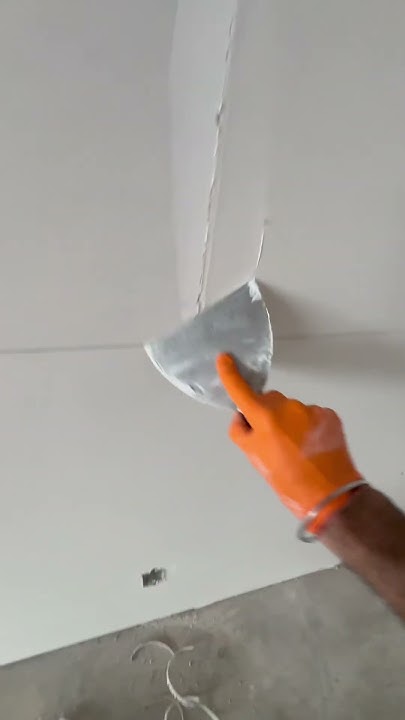 Drywall joint pre fill 🔻 ️#drywall #tapping #shorts #construction @DrywalldecoracionessA1 - YouTube