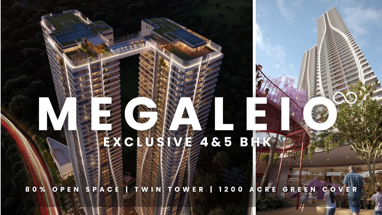 Megaleio by Navanaami, Luxury 4 and 5BHK | Celestial sky bridge ...