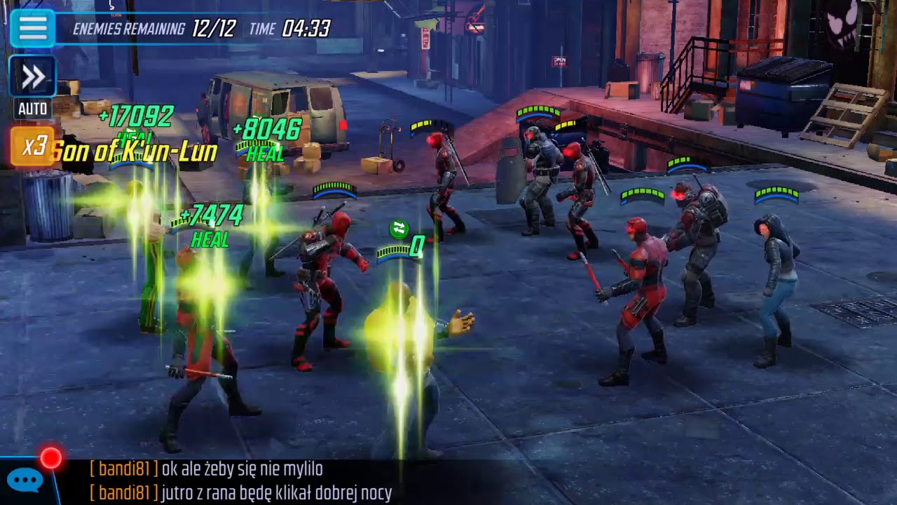 Marvel Strike Force: Defenders & Deadpool :) - YouTube