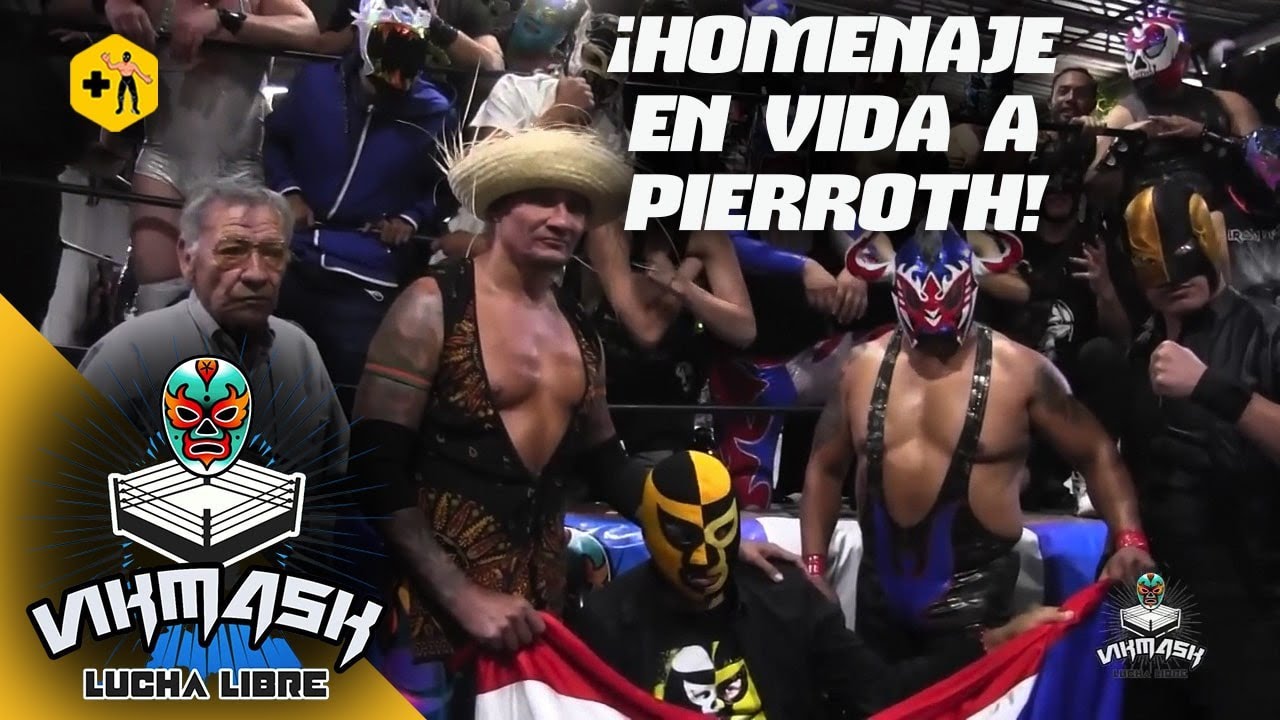 ¡Homenaje en vida a Pierroth en Padrísimo Vol.3 de Vikmask! - YouTube