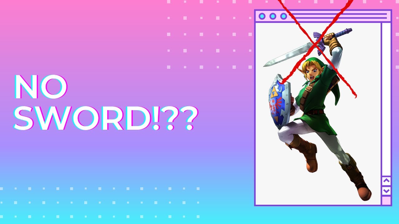 Is It Possible To Beat Zelda Without a Sword? - YouTube