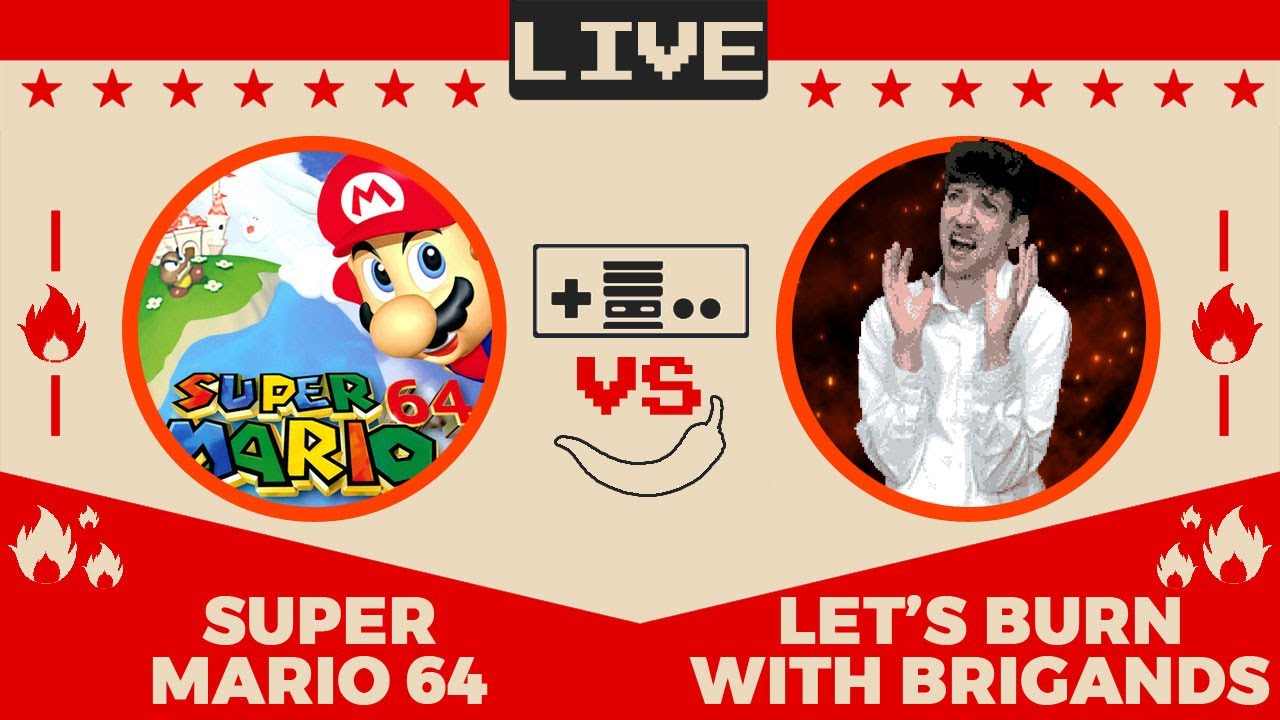 Super Mario 64 Vs Let's Burn With Brigands - YouTube