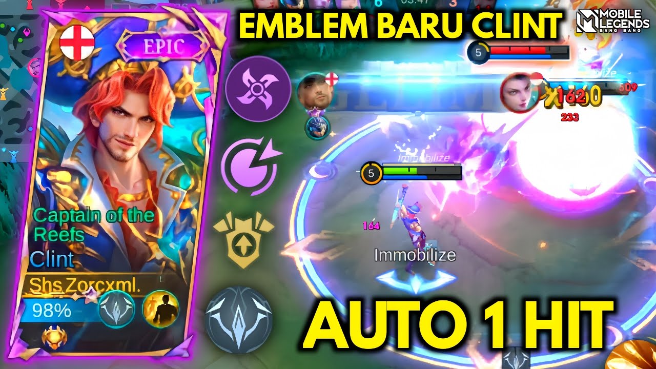 REVIEW SKIN EPIC CLINT "Captain of the Reefs" KEREN ABISS | HAMPIR KENA ...