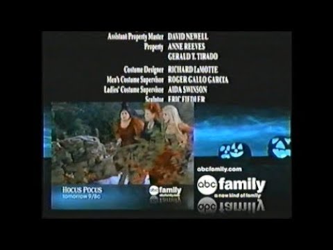 The Goonies (1985) End Credits (ABC Family 2010) - YouTube