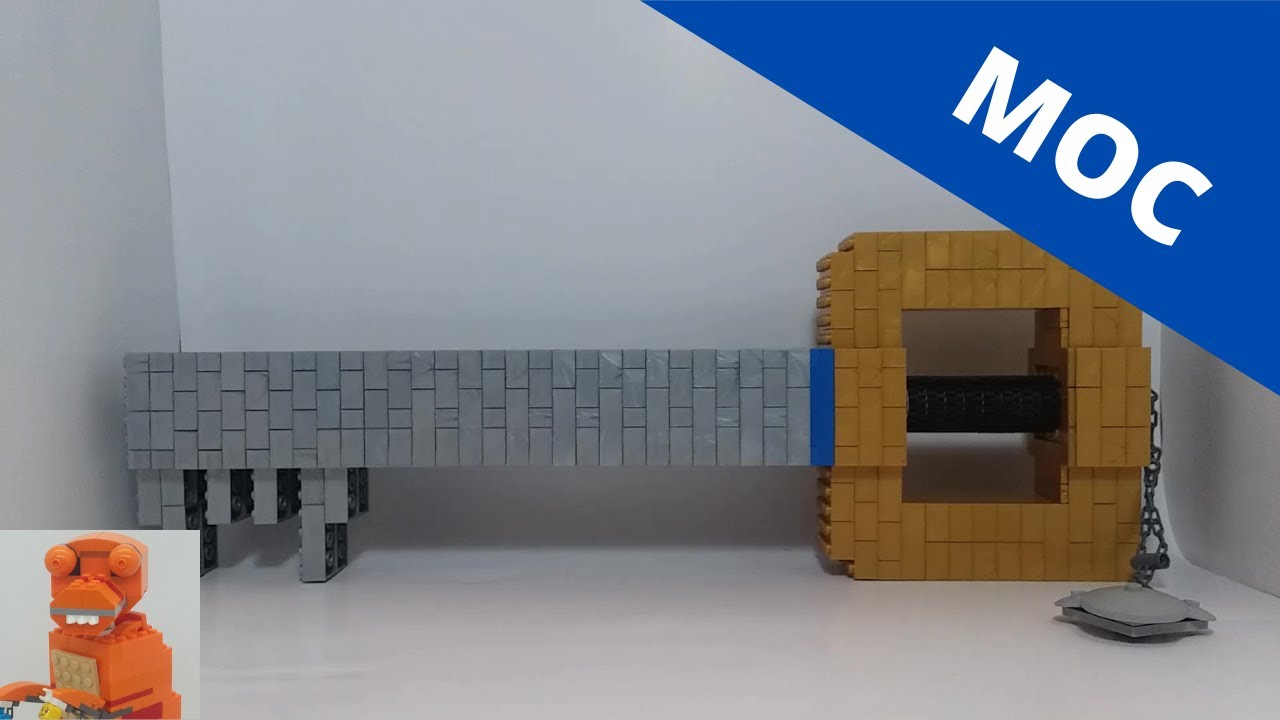 LEGO Kingdom Hearts Keyblade MOC! - YouTube