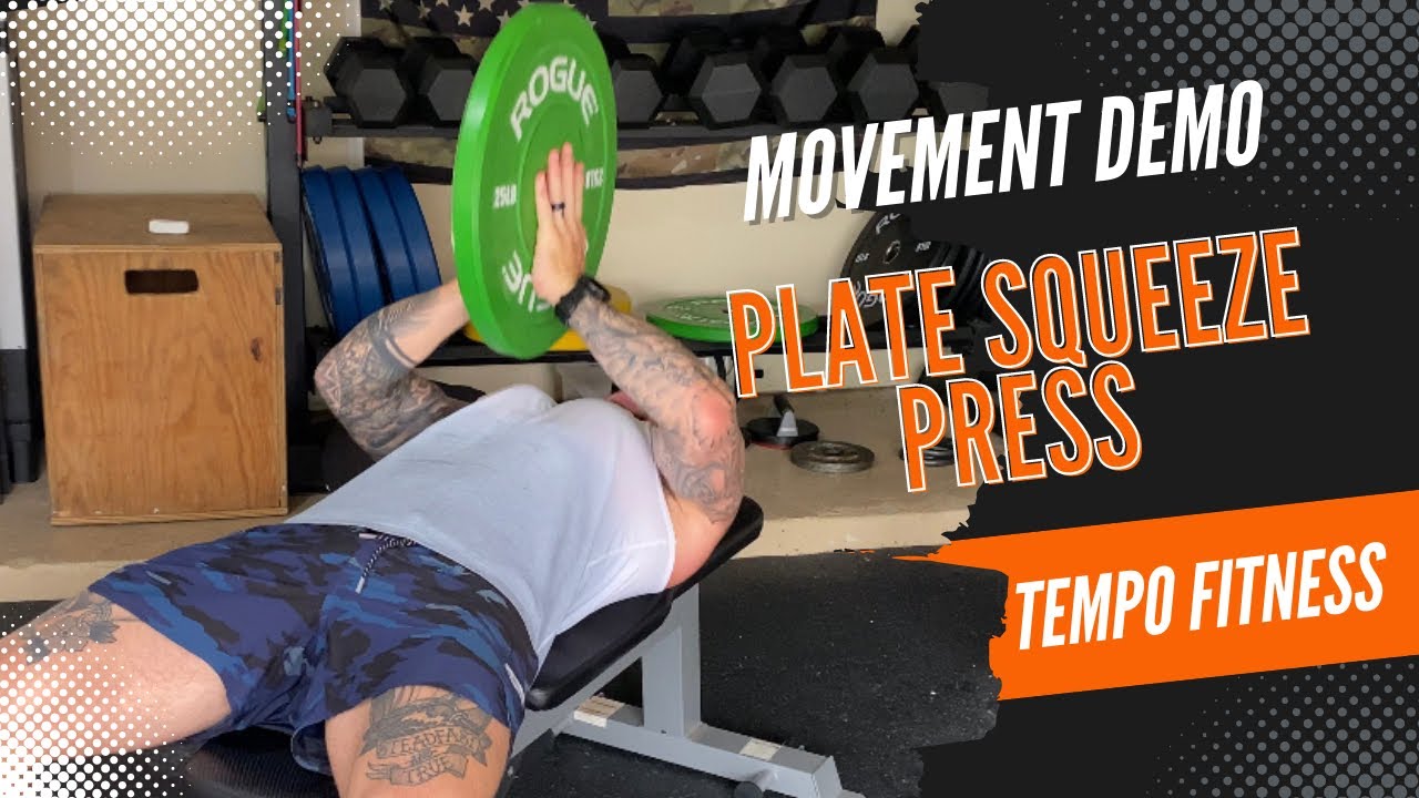 How To: Plate Squeeze Press | TEMPO FITNESS - YouTube