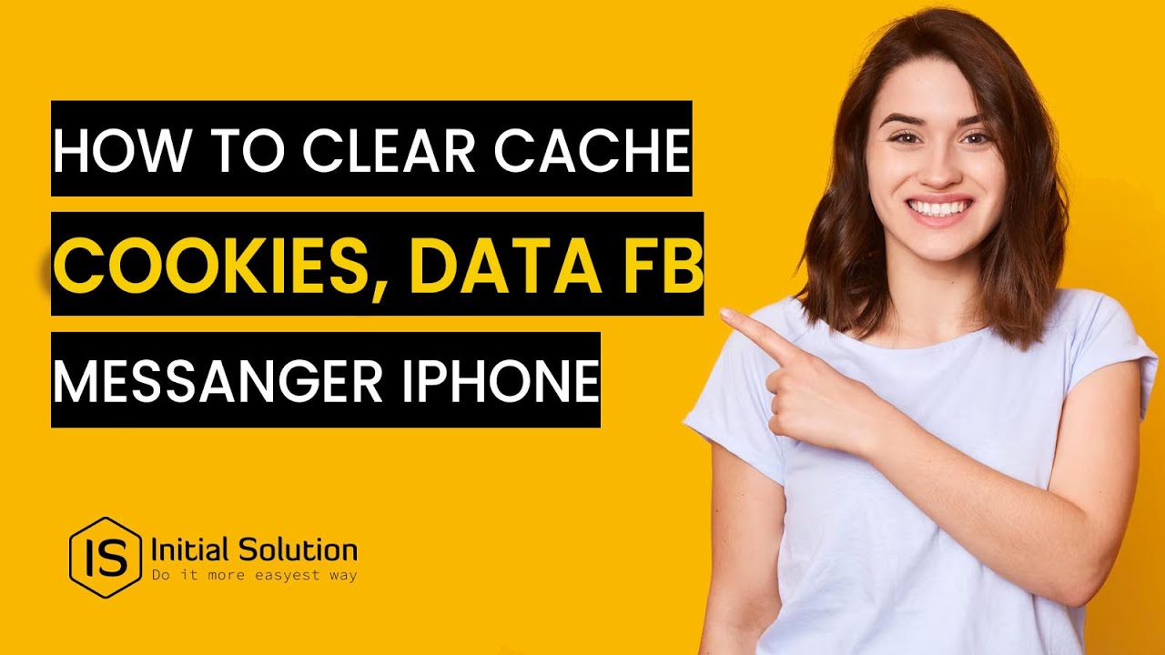 How to clear cache cookies data FB Messenger iPhone 2024 | Initial ...