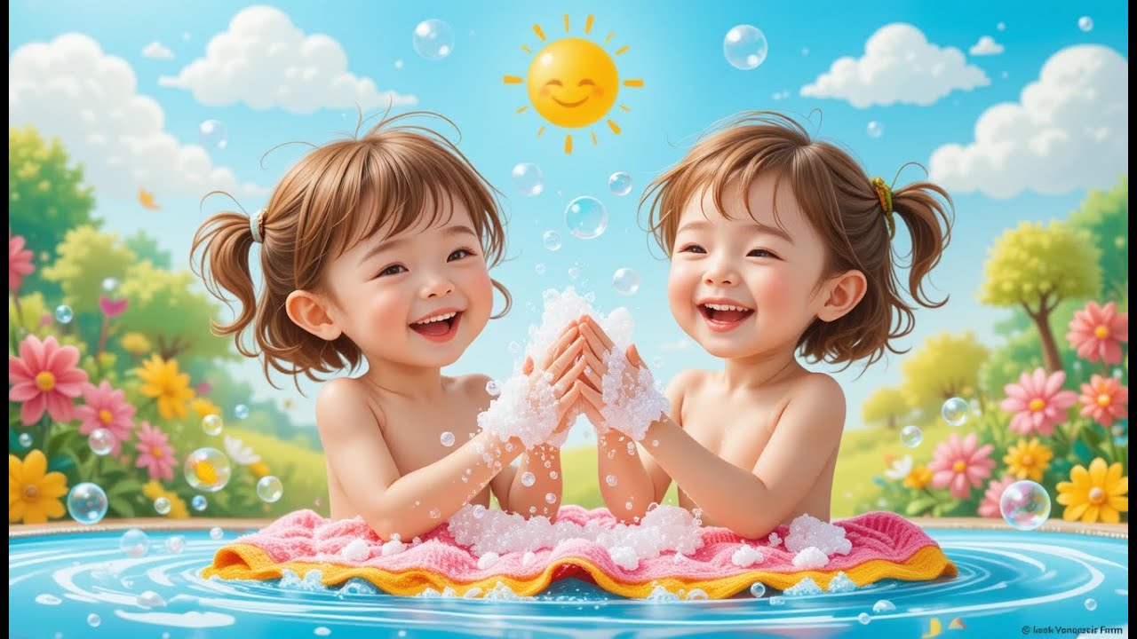 Wash Your Hands 🧼 | Nursery Rhyme & Baby Song | Healthy Habits for Kids ...